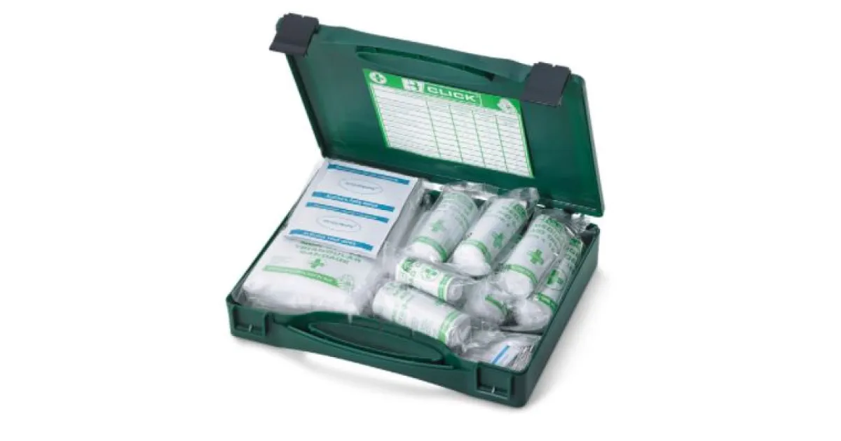 CLICK MEDICAL 10 PERSON FIRST AID KIT