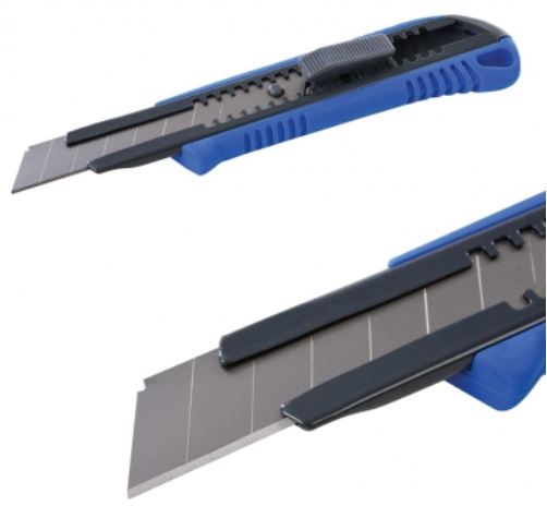 SILVERLINE 18MM SNAP OFF UTILITY AND CRAFT KNIFE